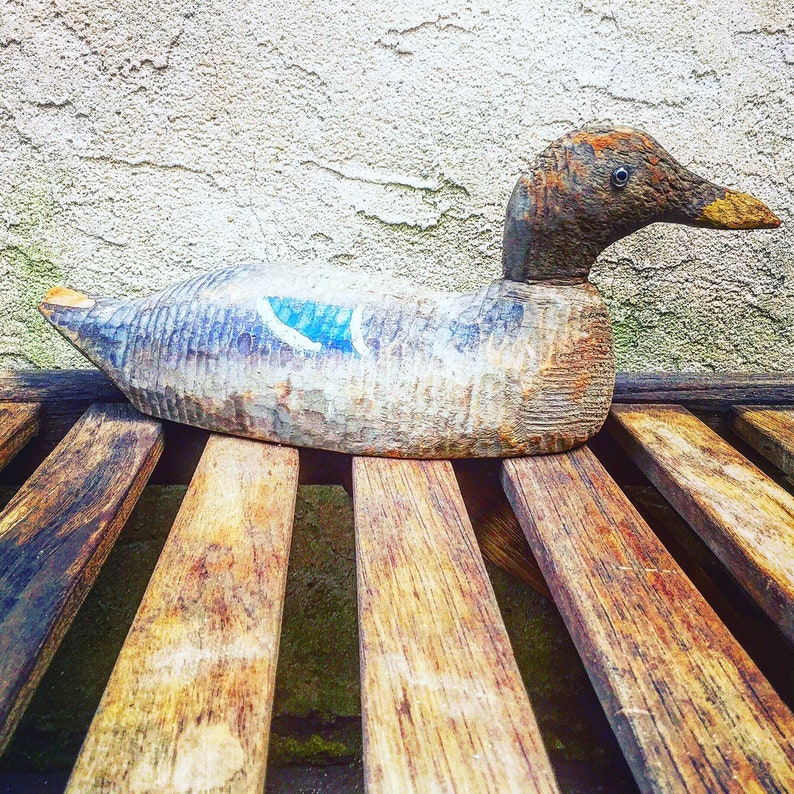 Antique Duck Decoy | Etsy