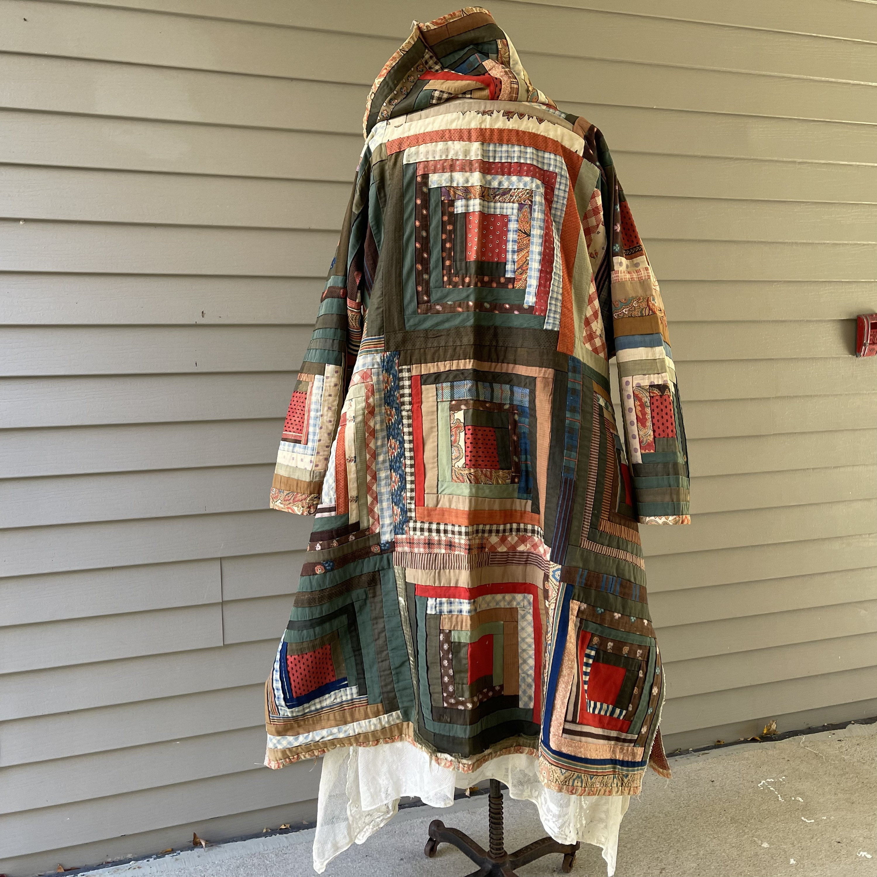 Quilted Jumper / Antique Quilt / Star Pattern / Dolman Sleeve - Etsy