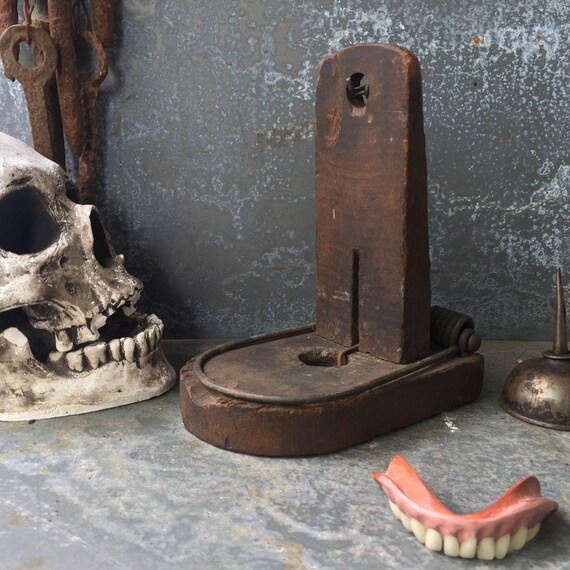 Home & Living Home Décor Tombstone Rat Trap Oneida Community 1895 ...