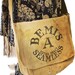 Grain Sack Messenger Bag / Grain Sack / 19 X 16 / Charmingly Tattered ...
