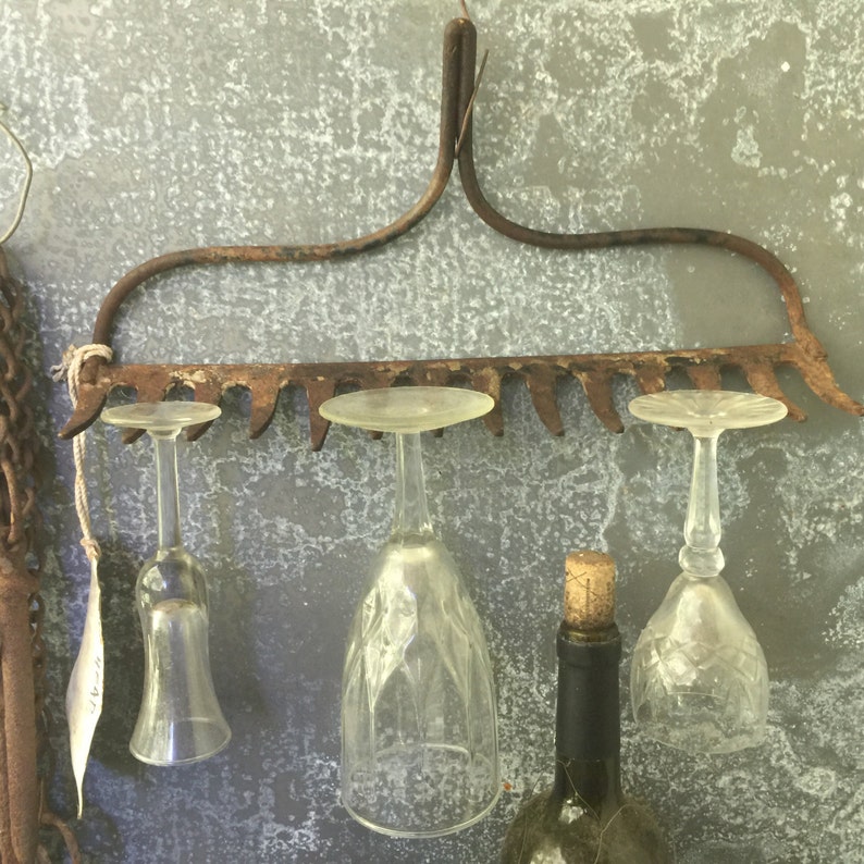 Wine Glass Rack / Rake Head / Wine Glass Rack / Jewelry | Etsy