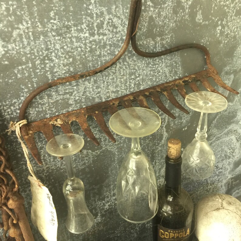 Wine Glass Rack / Rake Head / Wine Glass Rack / Jewelry | Etsy