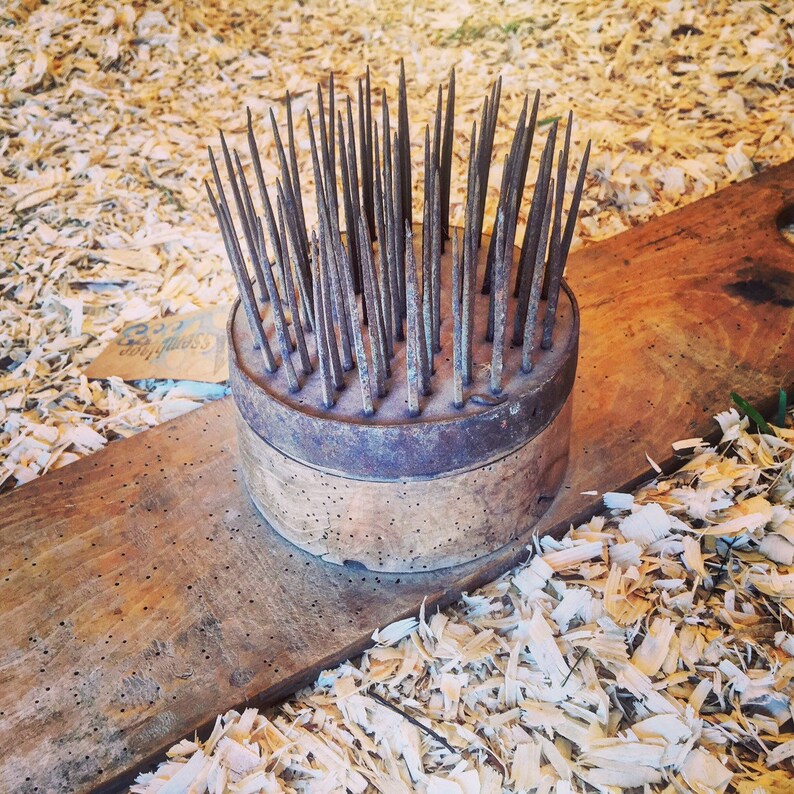 Flachs Kamm / Hetchel / Primitive Werkzeuge / 22 X | Etsy