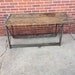 Workbench / Folding Oak Bench / Work Bench / Slaughter Bench 9 X 16 X ...