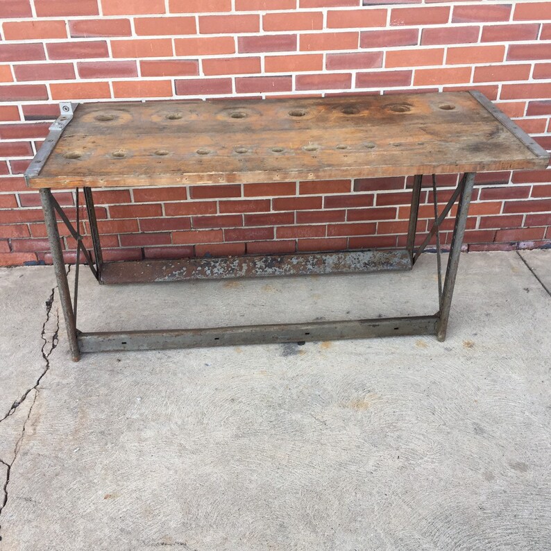 Workbench / Folding Oak Bench / Work Bench / Slaughter Bench | Etsy