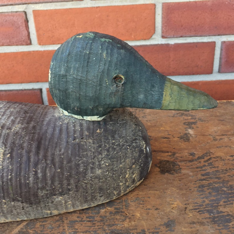 Antique Duck Decoy | Etsy