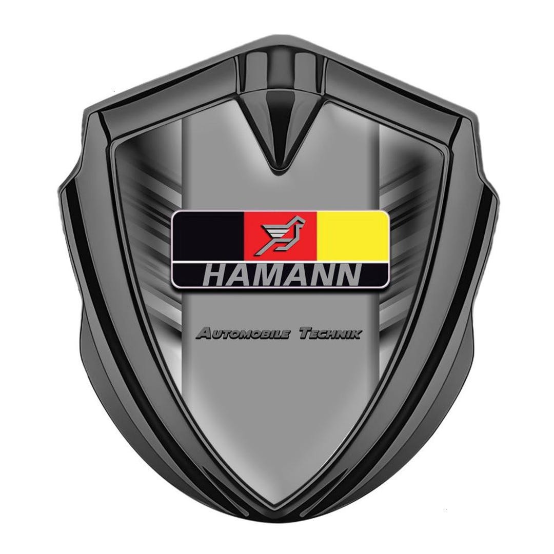 Hamann Metal Emblem/domed Epoxy Sticker in a Metal Frame for Car Fender ...