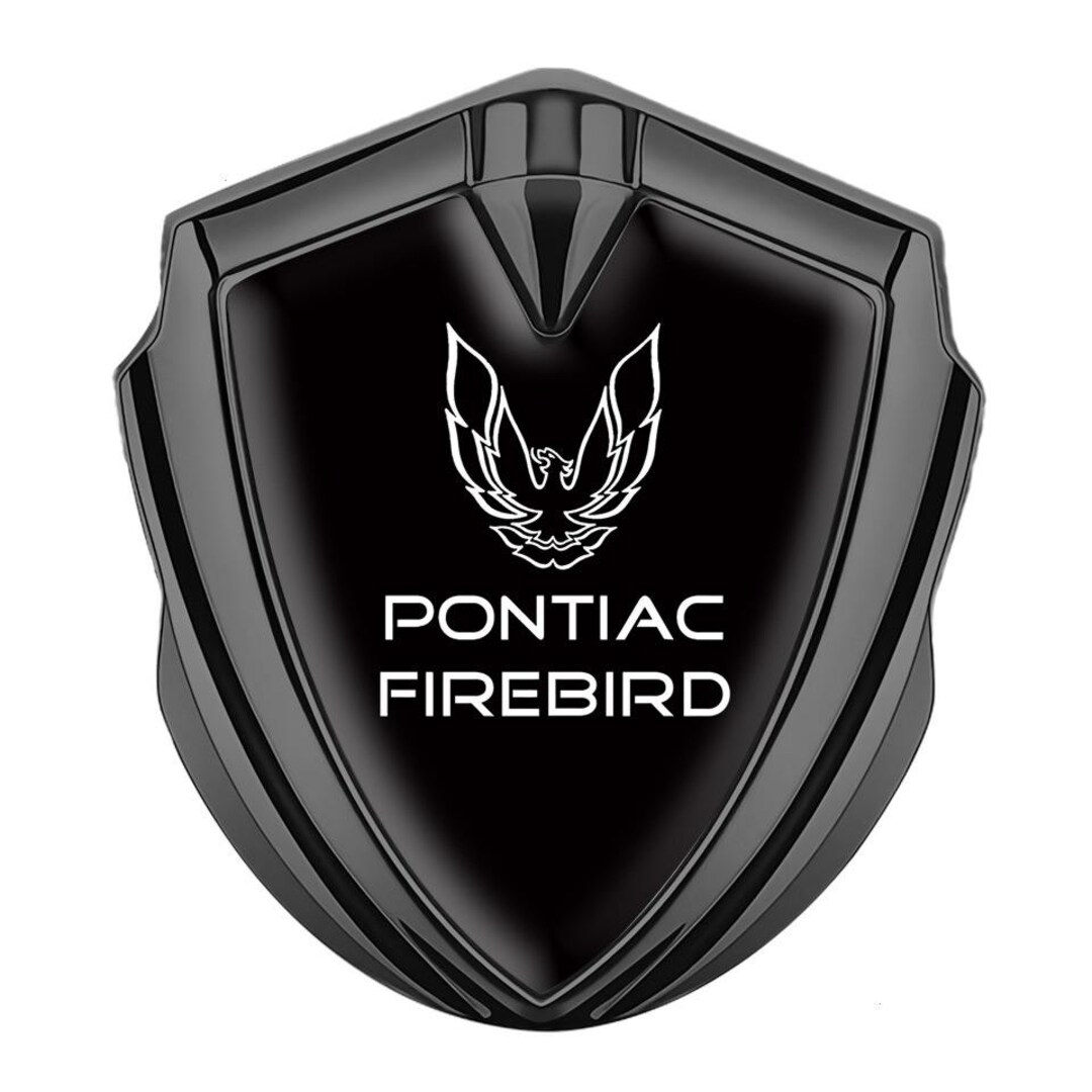 Pontiac Firebird Metal Badge/domed Epoxy Sticker in a Metal Frame for ...