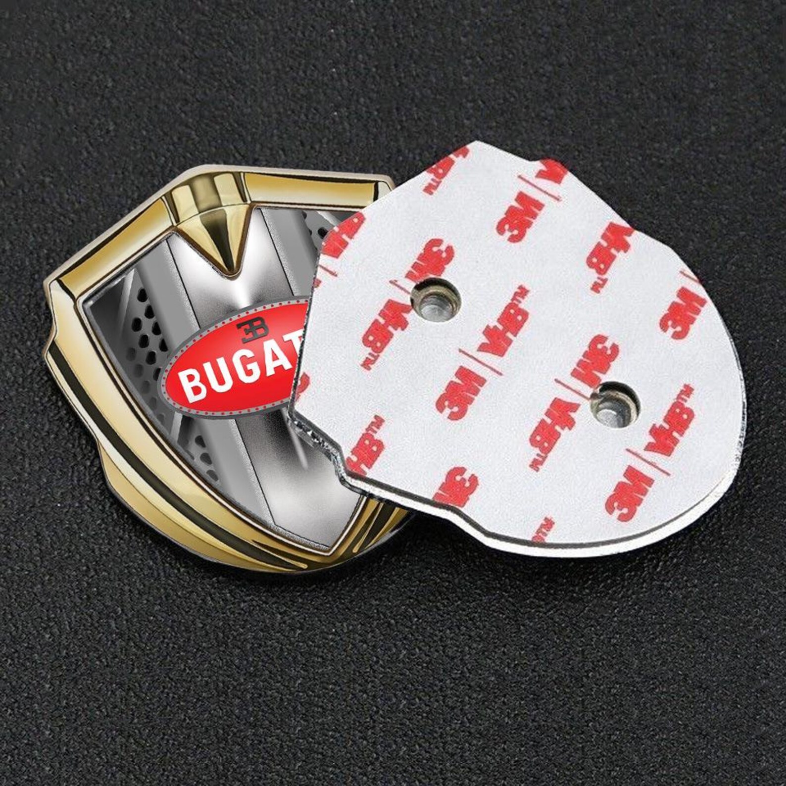Bugatti Metal Emblems/high Quality/handmade/domed Epoxy Sticker in a ...