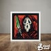 Horror Movie Shadow Box SVG, Ghost Mask Killer 3D Layered Papercut ...