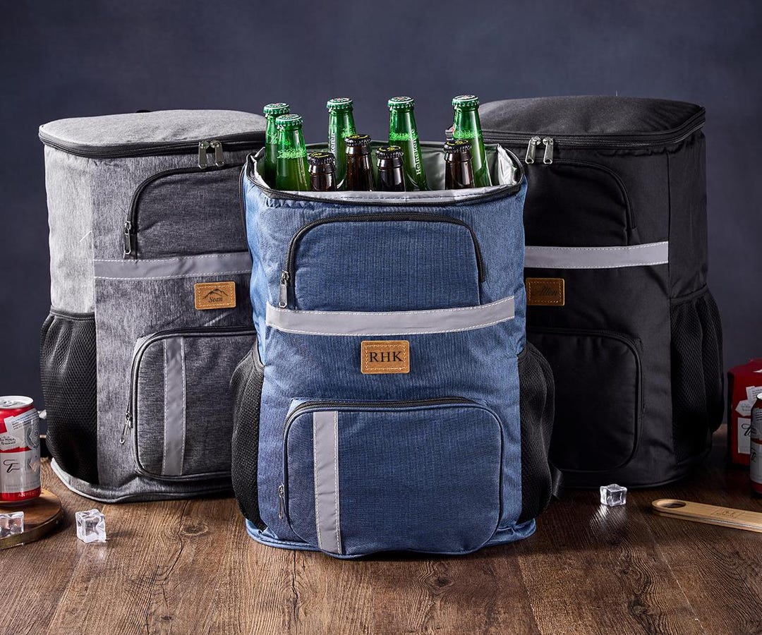 Groomsmen Gift, Custom Cooler Backpack, Personalized Cooler, Insulated ...