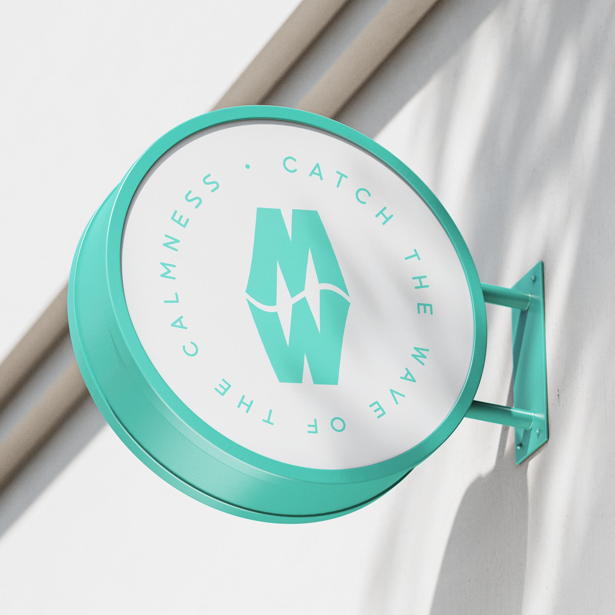 Custom Branding Kit, Modern Retro Logo Design, Modern Wellness Branding ...