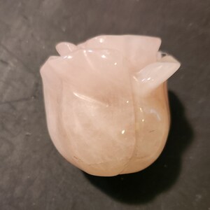 Gemstone Carved Roses With Gold Stem, Life Size Roses, Large Crystal ...