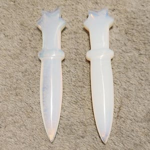 Opalite Sword, Opalite Knife, Crystal Knife, Crystal Sword, Crystal ...