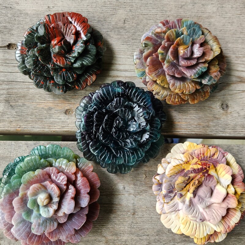 Crystal Flowers - Etsy