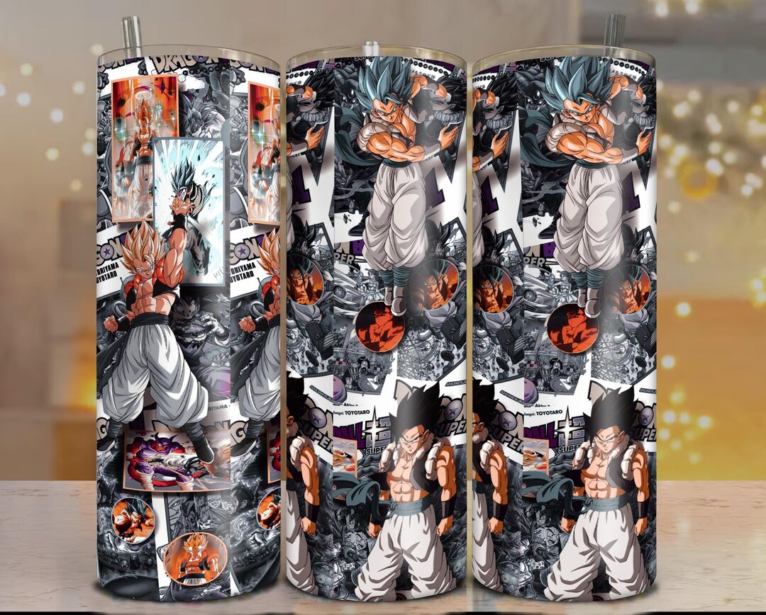 Dragon Ball Goku and Vegeta Tumbler Wrap | Digital Download - High ...