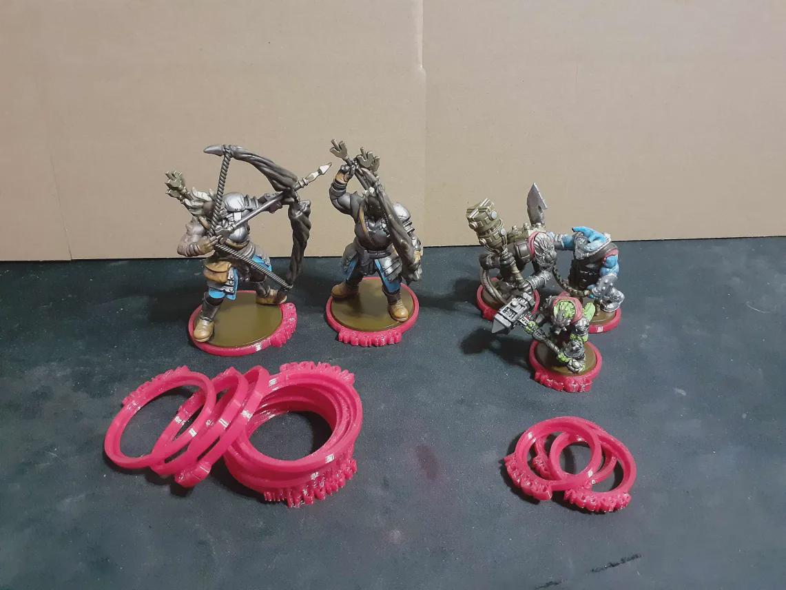 Heroscape 2-health Squad Wound Markers - Etsy