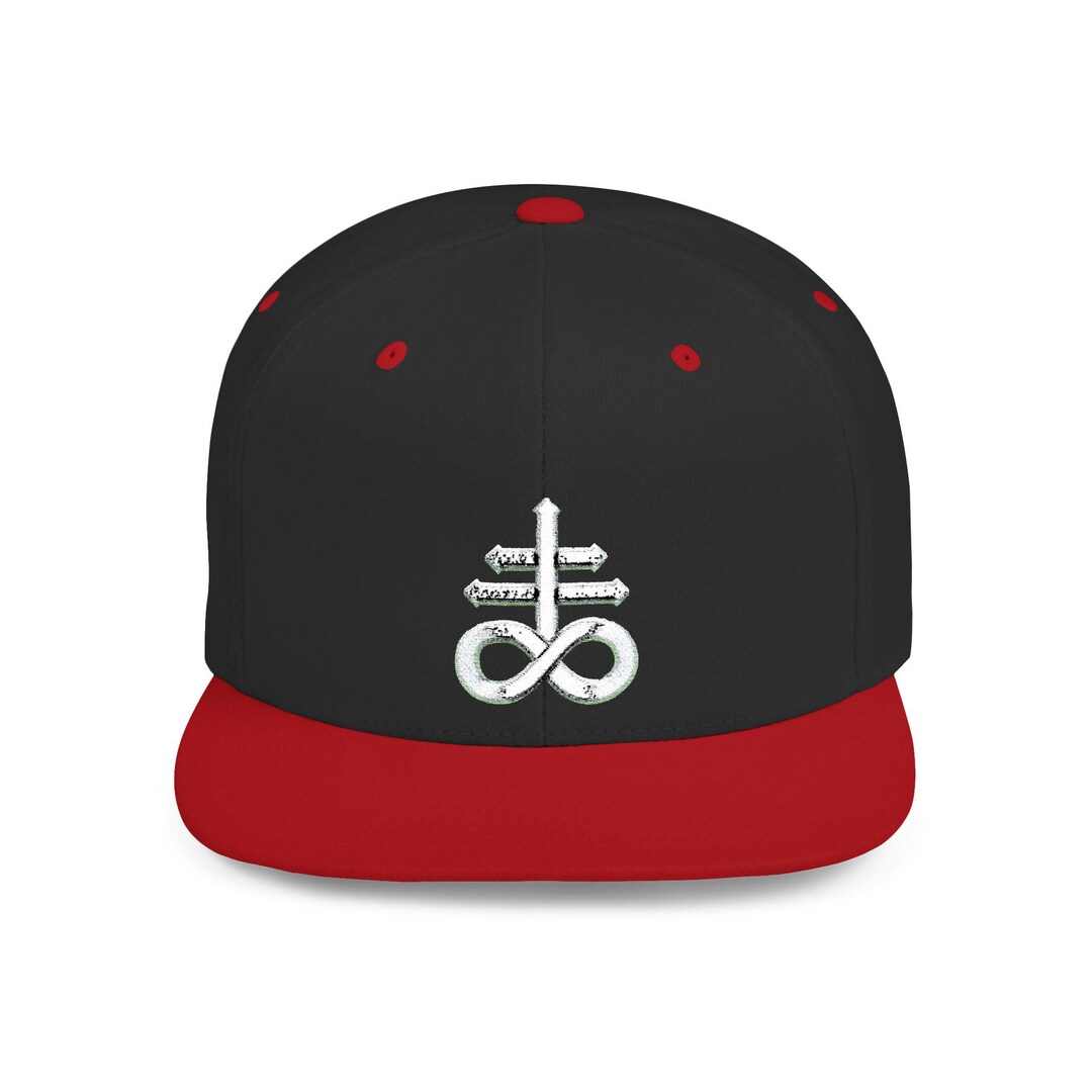 Satanic Cross | Seal of Satan Cap for Outdoors, Gift for Him/her ...