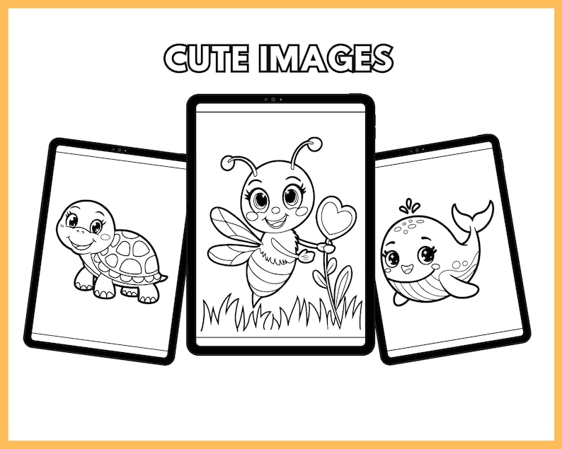 30 Animal Coloring Pages for Kids and Toddlers Zoo Farm Sea Forest ...