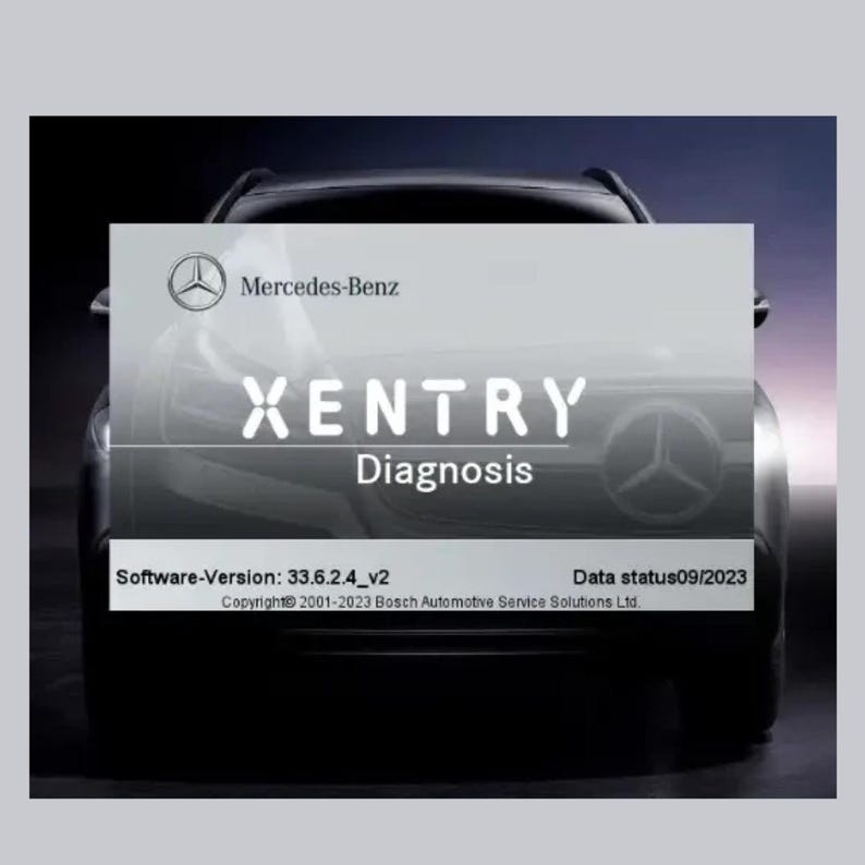 Xentry Diagnosis 09.2024: Advanced Mercedes Diagnostic Software, Scan ...