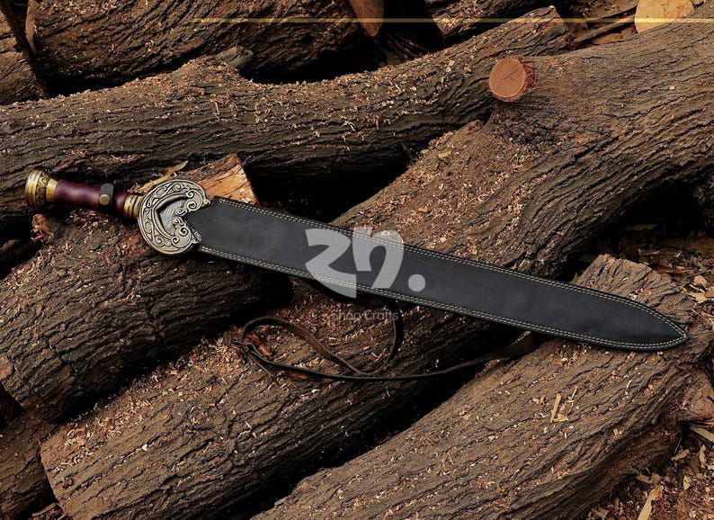 Herugrim King Theoden Damascus Steel Sword Cosplay Authentic Lord of ...