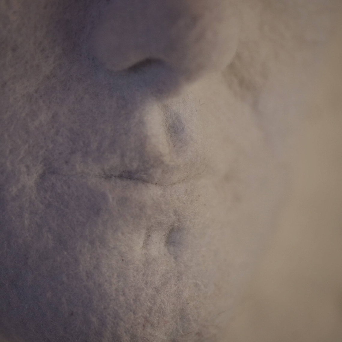 Custom Life or Death Mask Needle Felted Sculpture / Memorial | Etsy