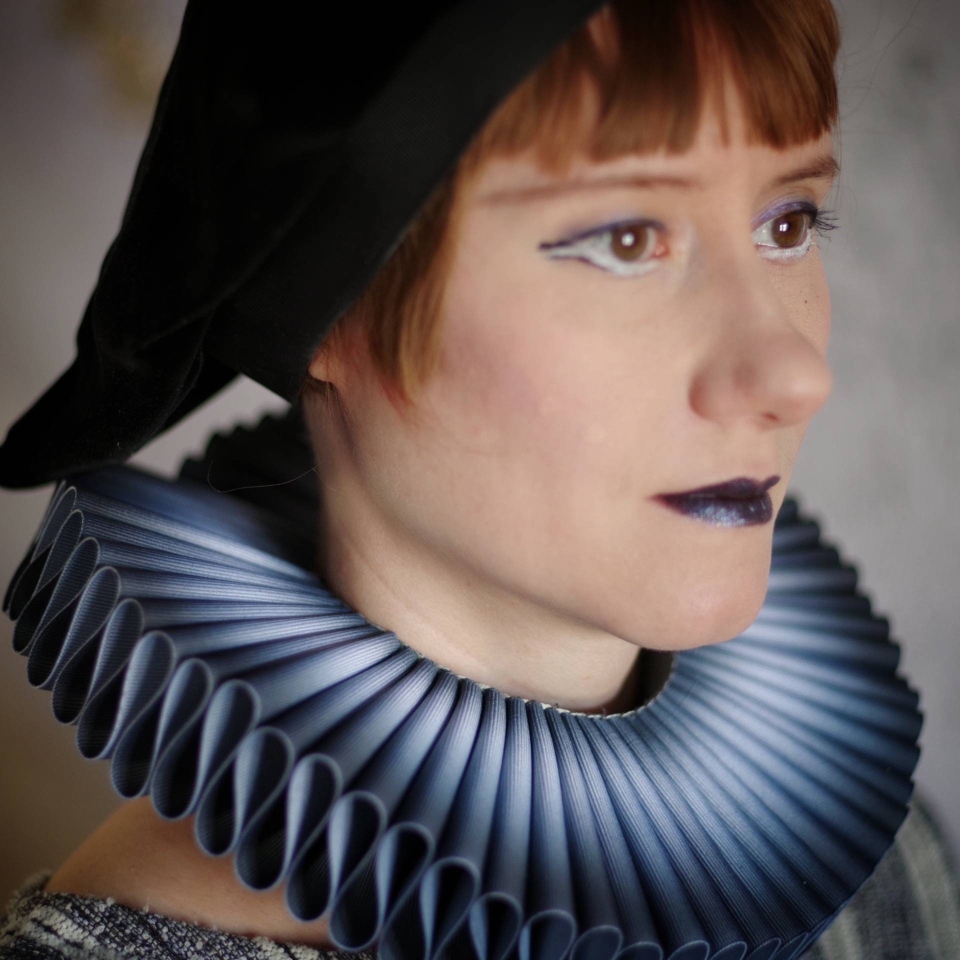 Ombre Neck Ruff Custom Made in Any Color Elizabethan / Queen Costume ...