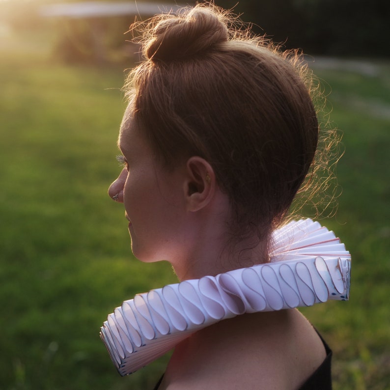 Modern Ruff Neck Ruff Handmade Ruff Elizabethan Ruff Avante Garde ...