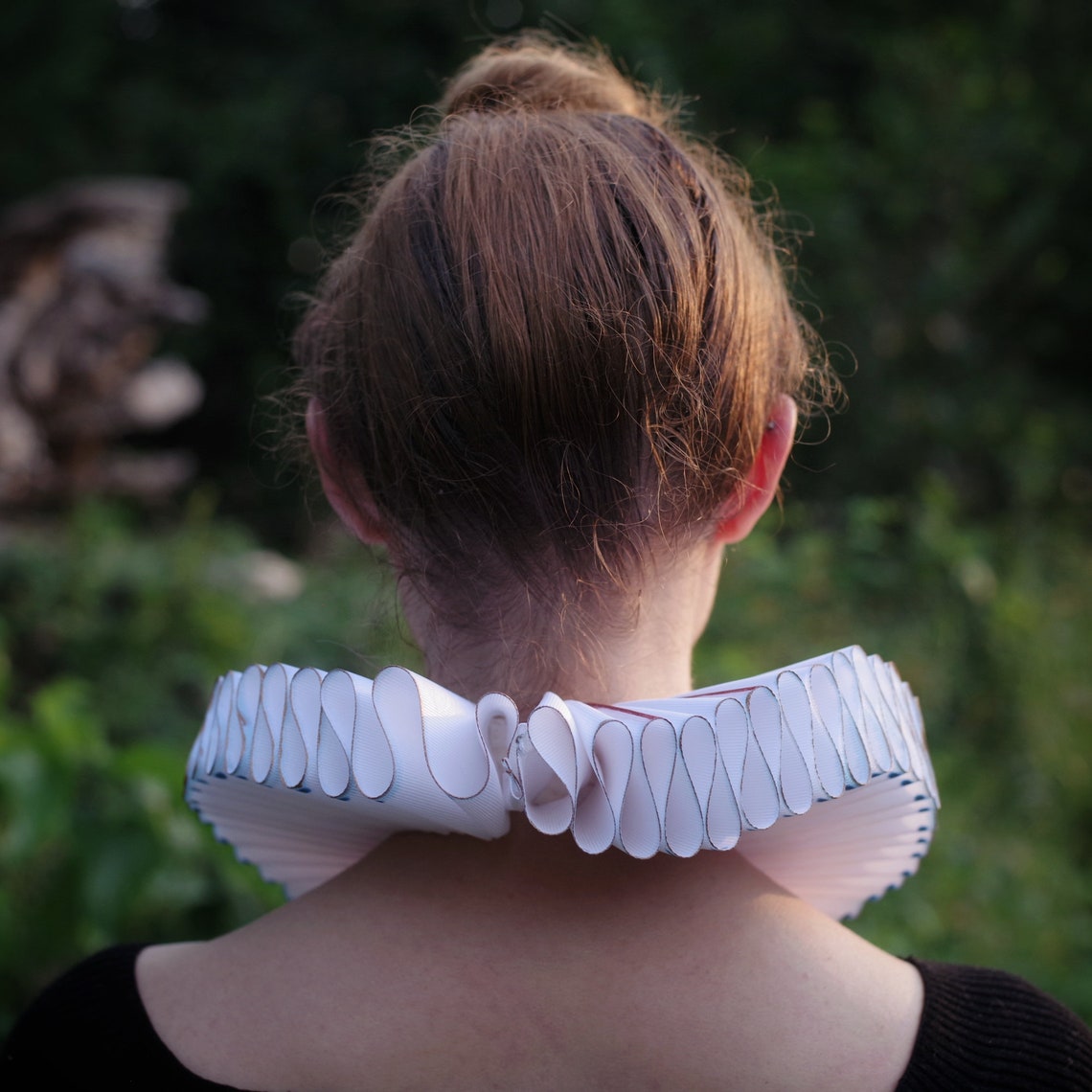 Modern Ruff Neck Ruff Handmade Ruff Elizabethan Ruff - Etsy