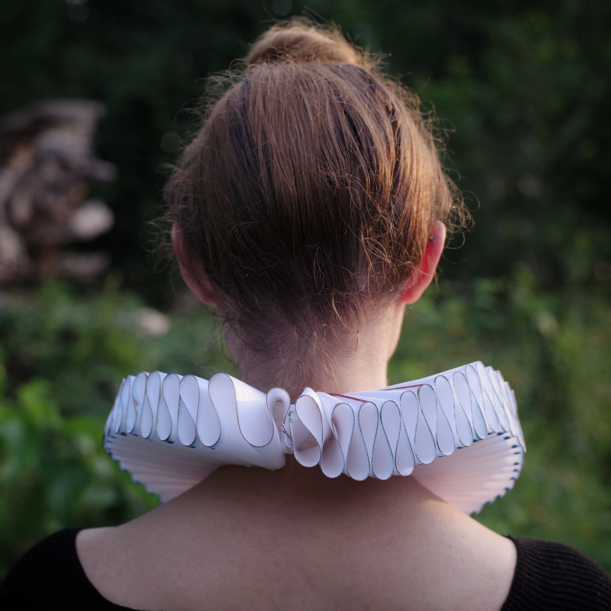 Modern Ruff Neck ruff handmade ruff elizabethan ruff | Etsy