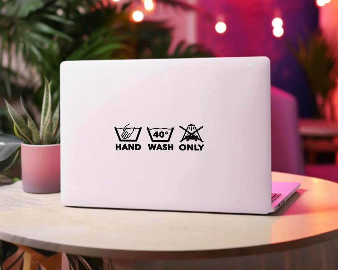 Hand Wash Only SVG | Car Care Symbol Cut File | Decal Clipart | Cricut ...