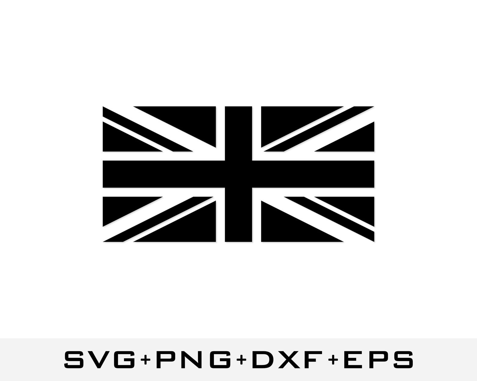 Union Jack Flag SVG | UK Flag Cut File | British Decal | Cricut ...