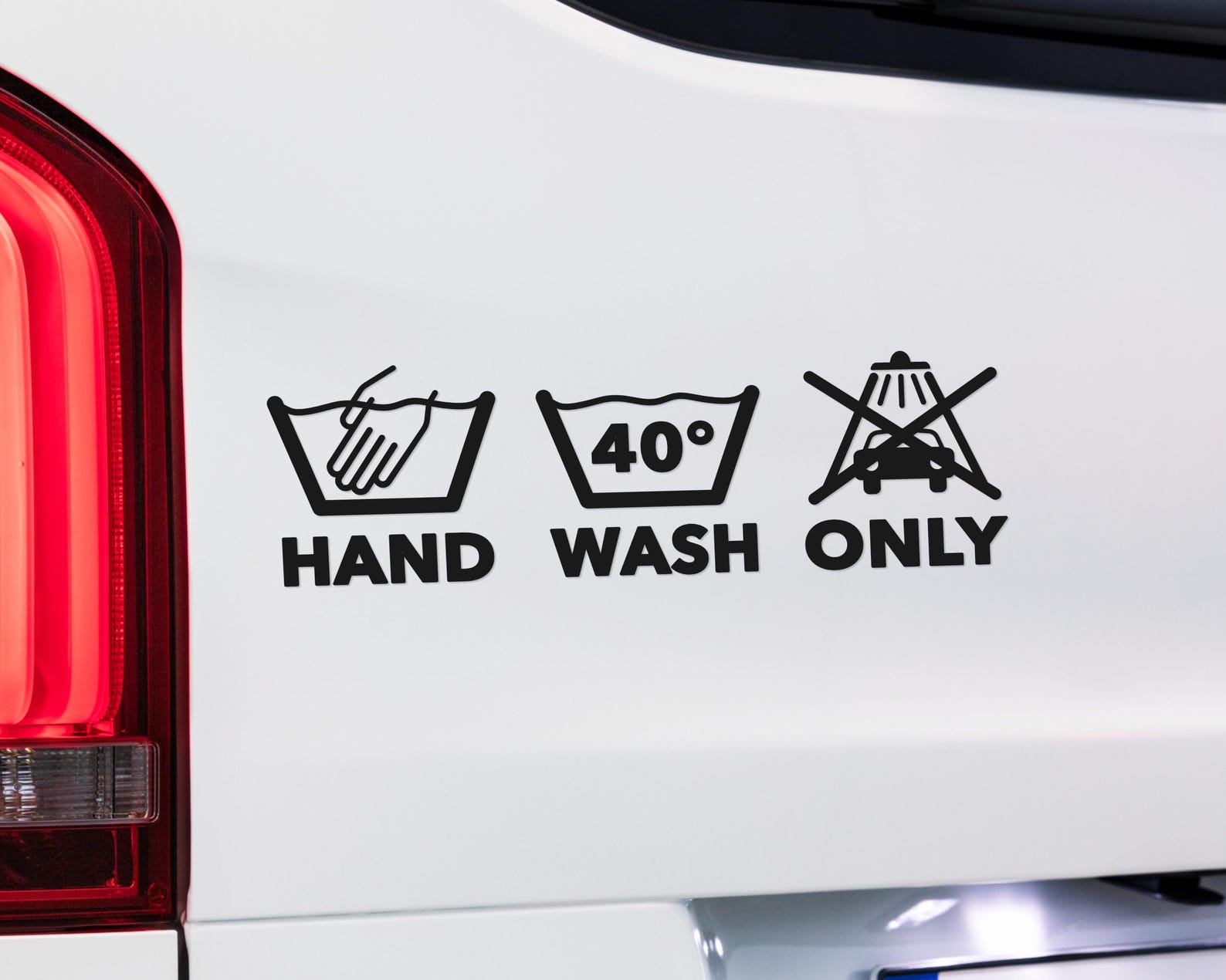 Hand Wash Only SVG | Car Care Symbol Cut File | Decal Clipart | Cricut ...