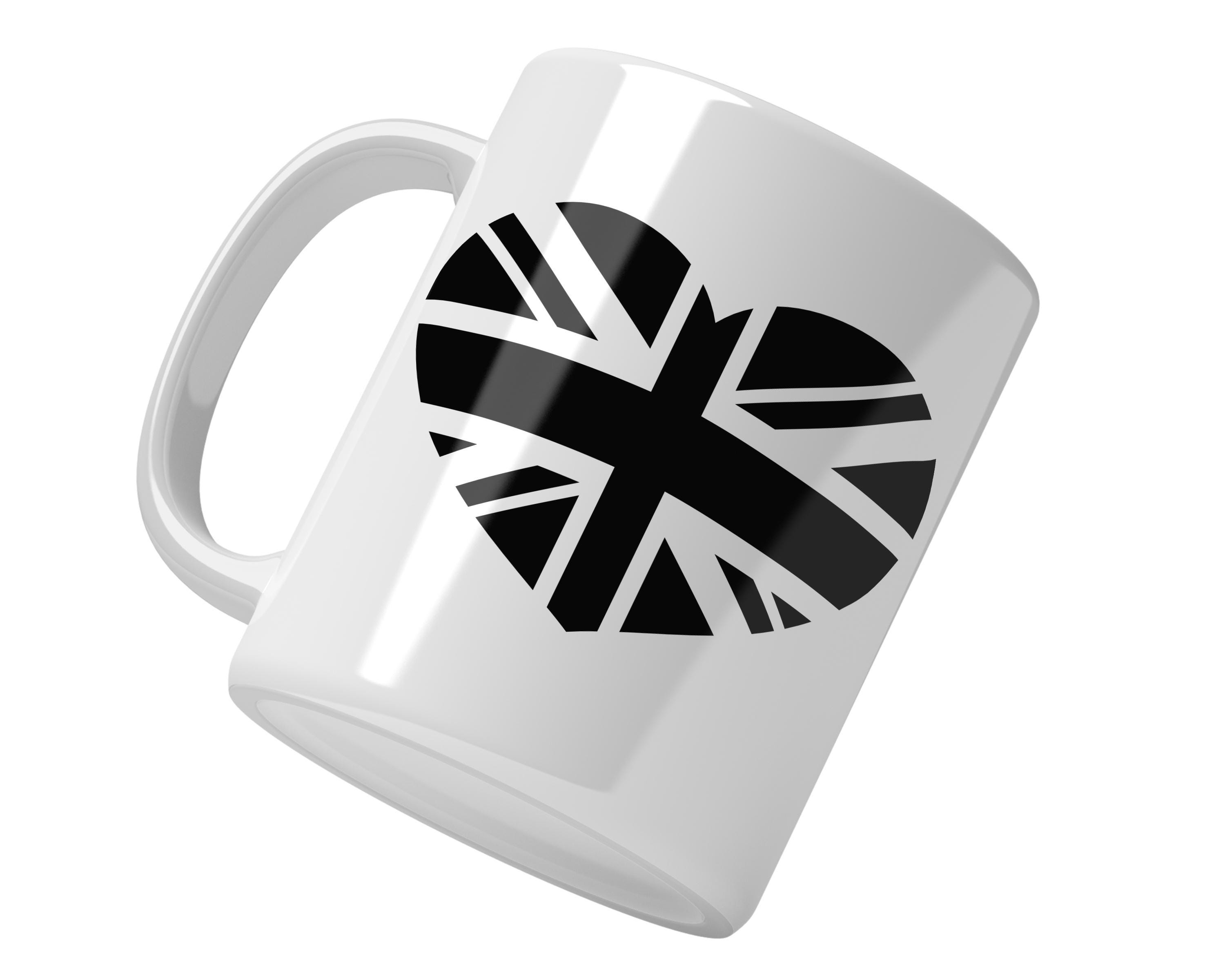 Heart Union Jack Flag SVG | UK Flag Cut File | British Decal | Cricut ...