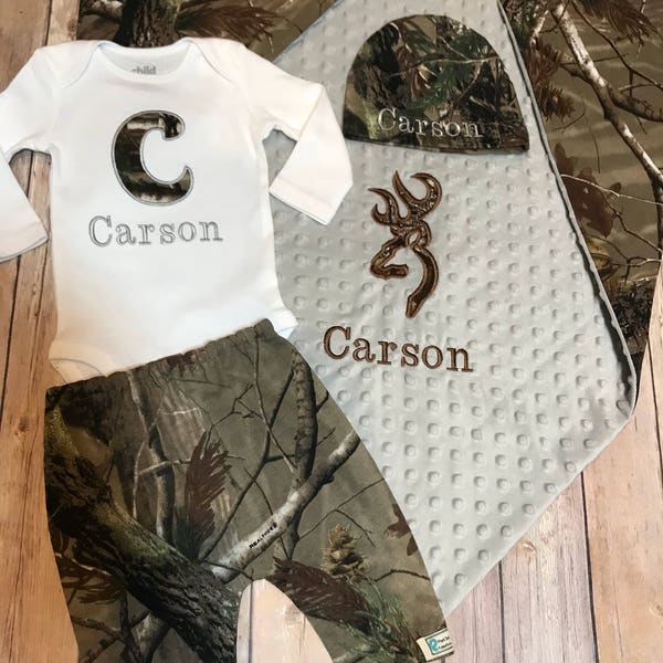 Newborn Camo Outfit - Etsy