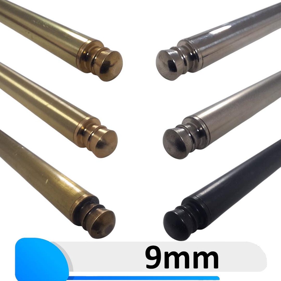 Stair Runner Rods 9 Mm Made of Brass With Iron Core - Stair Rod for ...