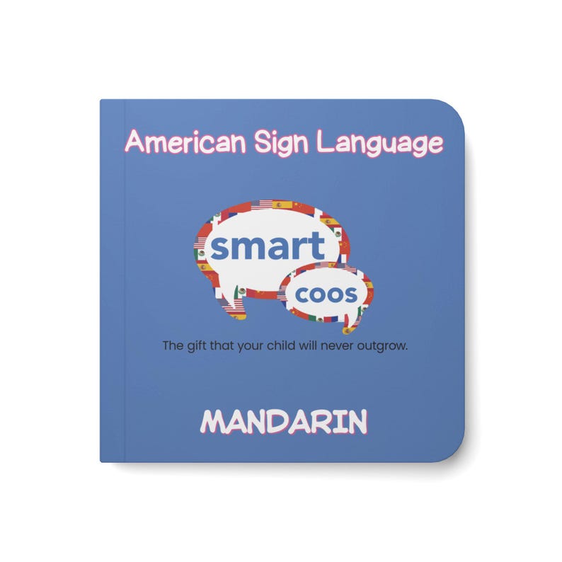 Multi-lingual ASL American Sign Language for Baby - English French ...