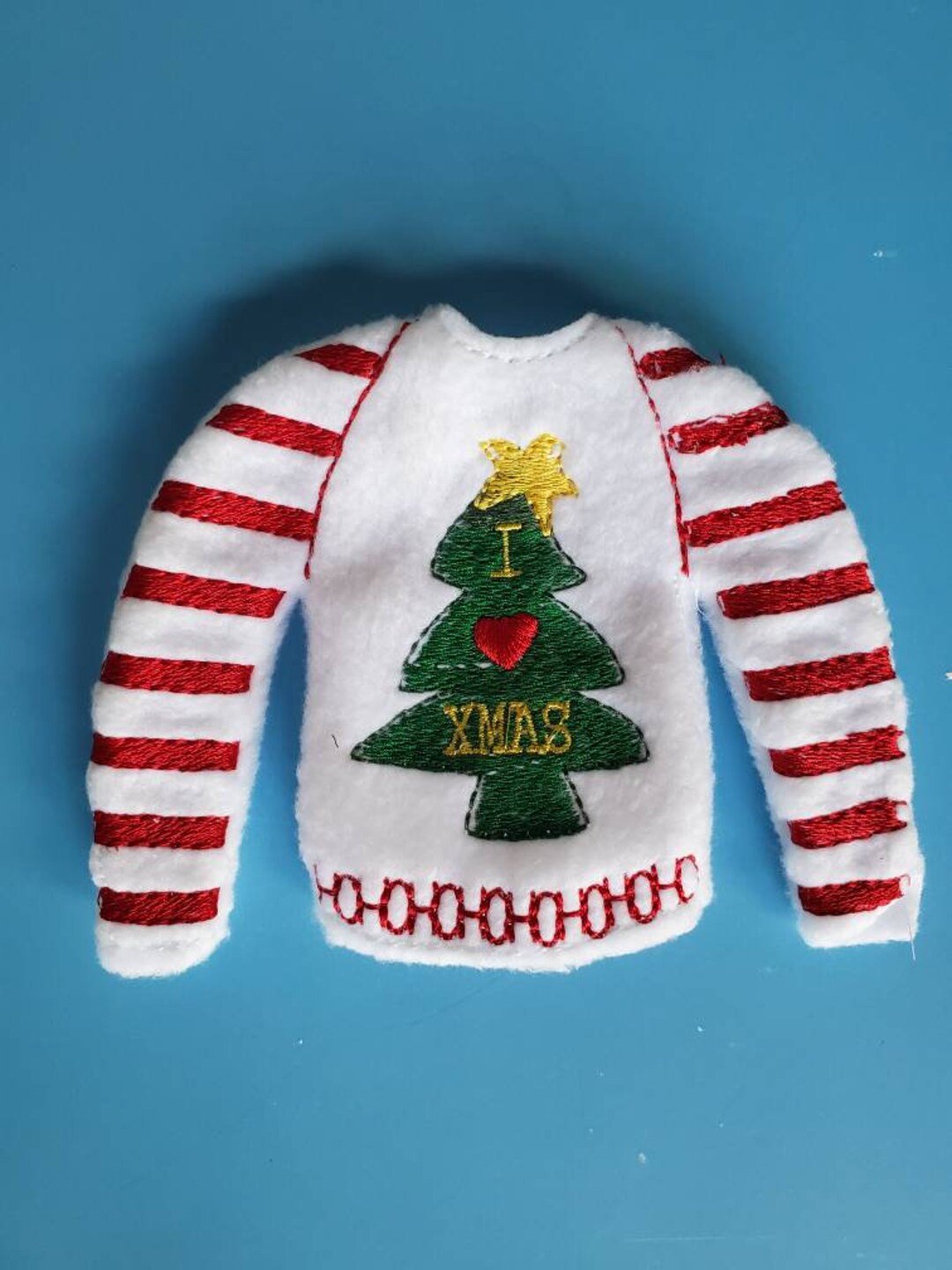 Tacky Christmas Sweater for Elf, Elf Costume, Elf Clothing, Elf Ideas ...