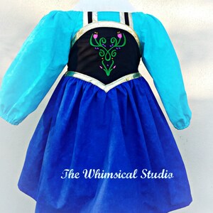 Anna Costume, Anna Dress and Cape, Princess Anna Dress - Etsy