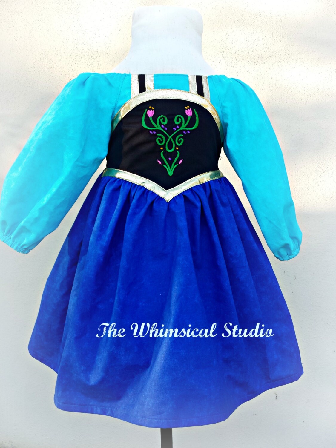 Anna Dress Princess Anna Dress Anna Dress Up Sizes From 12 | Etsy