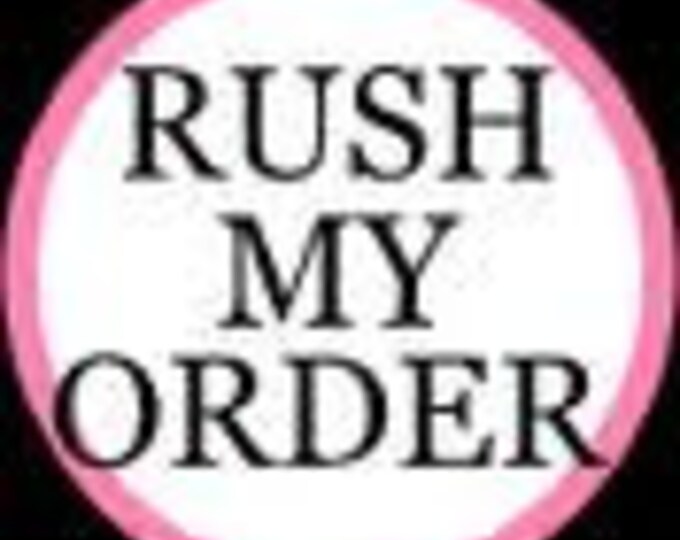 RUSH MY ORDER - Etsy