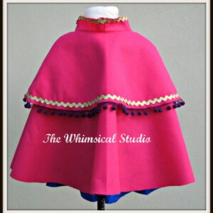 Anna Costume, Anna Dress and Cape, Princess Anna Dress - Etsy
