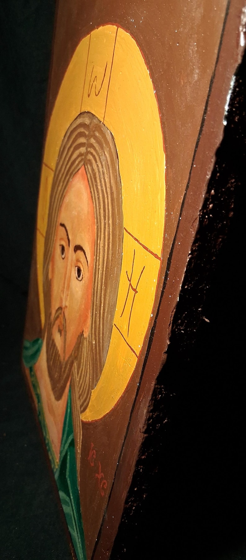 Original Christ Pantocrator Icon Hand-painted (30 X 21 Cm) - Egg ...