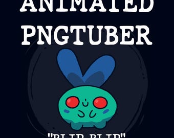 2D Handdrawn Animated Pngtuber: A WORM | Pngtuber Premade Vtuber ...