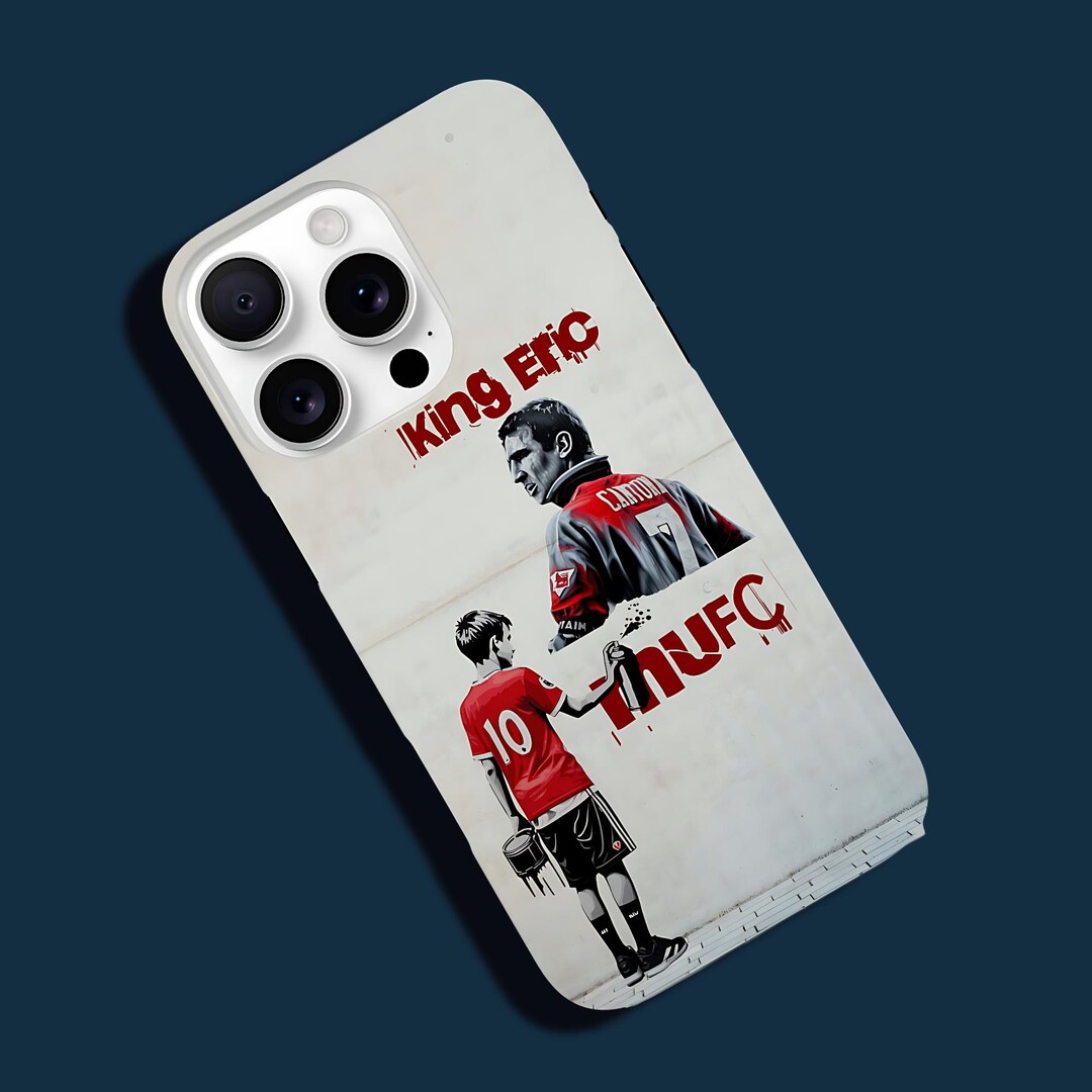 MUFC iPhone Case, Banksy Inspired iPhone Tough Case | Manchester United ...
