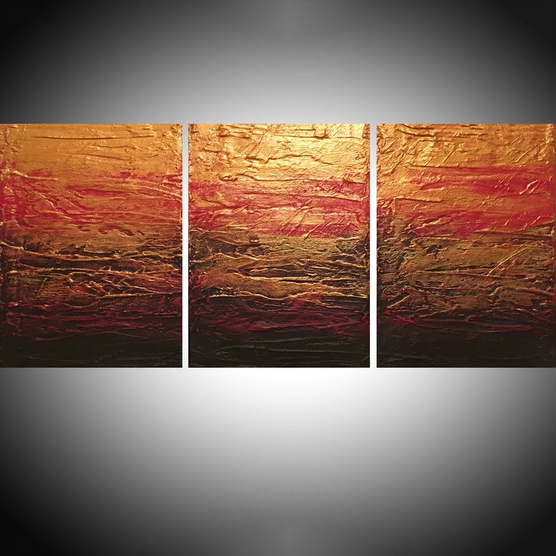 Triptych Canvas - Etsy