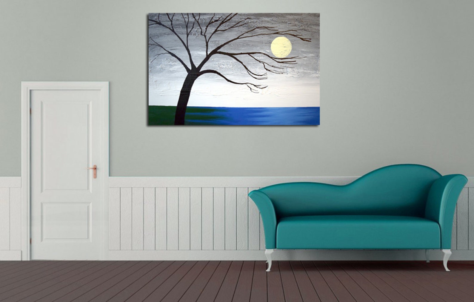 Large Original Huge Oversized Wall Art Abstract Hanging Paintings on ...