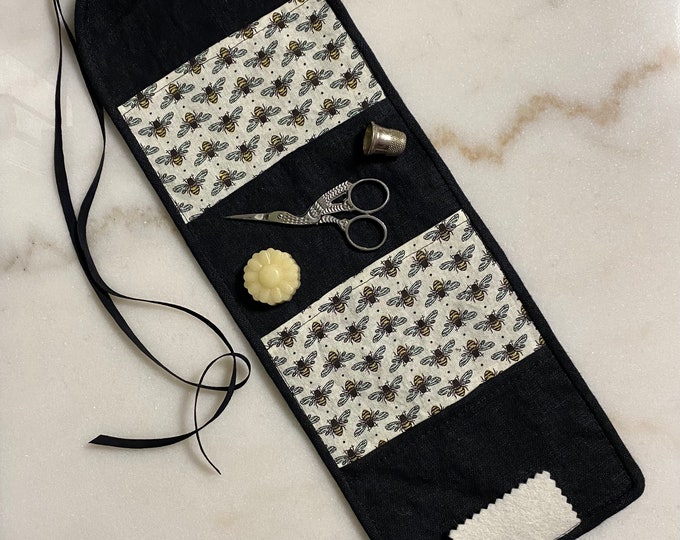 18th Century Housewife, Hussif, Sewing Kit, Bee Fabric - Etsy