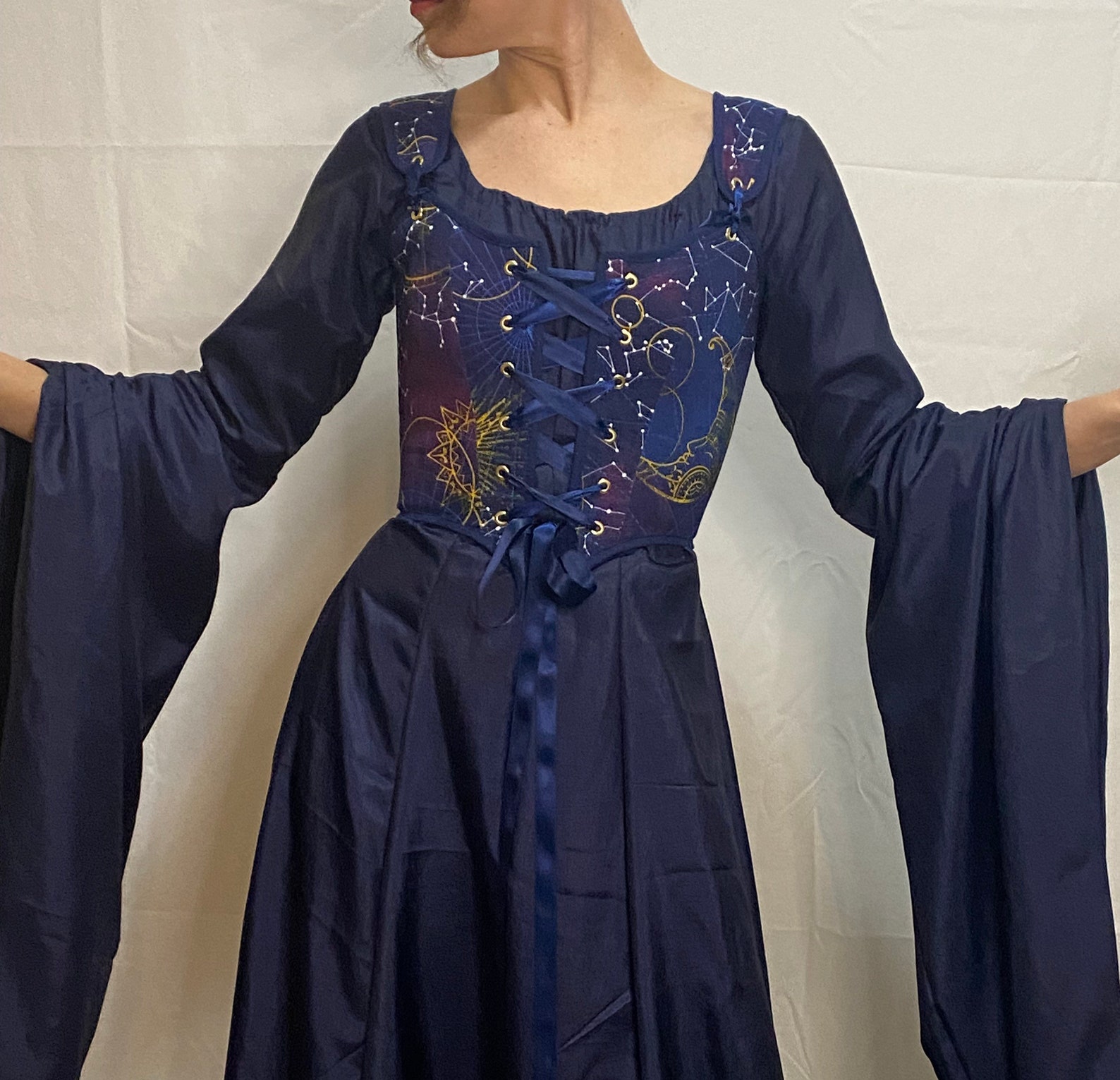 Stargazing Bodice, Corset Bodice, Costume, Renaissance Faire Bodice ...