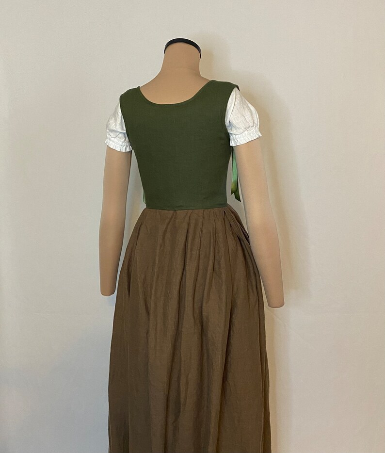Linen Bodice Corset Bodice Renaissance Faire Bodice Choose - Etsy
